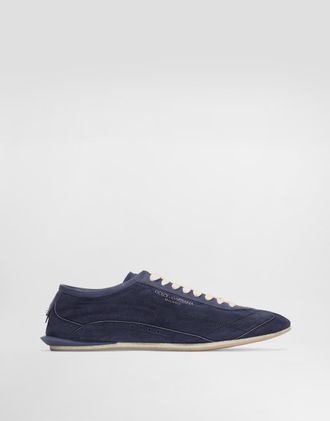 Dolce & Gabbana Schuhe Gimondi Plus Aus Kalbsleder - Mann Schn&uuml;rschuhe Blue 41
