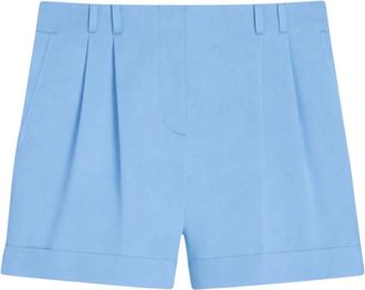 Max Mara Femme, Shorts, Bleu, Taille: 38 FR Short Shorts