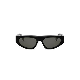 Celine Schwarze Sonnenbrille stilvoller UV-Schutz - - Accessories - Damen - Schwarzk - 55 MM