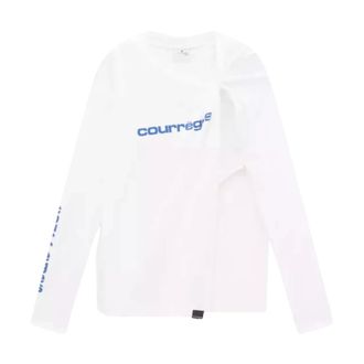 Courr&egrave;ges Knot Body - - Tops - Damen - Wei&szlig; - L