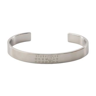 Maison Margiela Numeric Minimal Signature Cuff - - Accessories - Damen - Grau - 2XL
