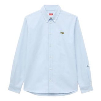 Kenzo Jumping Tiger Hemd - - Shirts - Herren - Blau - M