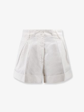 Aspesi Cotton and linen shorts - ASPESI - gender_Woman