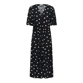 Soaked In Luxury Arjana Ruching Kleid - - Dresses - Damen - Schwarzk - S