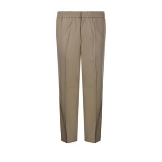 Ami Homme, Pantalons, Beige, Taille: S Pantalon &agrave; Taille &Eacute;lastiqu&eacute;e