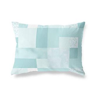 Bonamaison BonaMaison Kissen Zierkissenbezug Zufälliges Muster Kissenbezug, Weich Bequem, Für Zuhause Autos Büro Sofa Wohnzimmer Couch Schlafzimmer Dekor, 35x50 