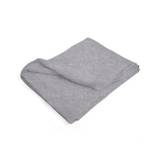 Setex Setex Premium-Kuscheldecke, 85% Baumwolle/15% Polyester, Decke als Zimmer-Deko, Schlafzimmer-Deko und mehr, 200 x 150 cm große Tagesdecke, Hellgrau