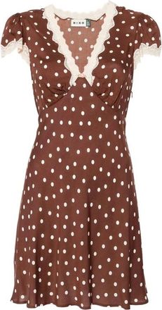 Rixo Rixo, Femme, Robes, Brun, Taille: 36 FR Short Robes