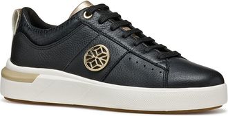 Geox Damen D DALYLA A Sneaker, Black, 40 EU