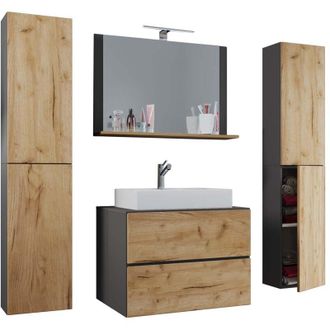 ebuy24 5-tlg. Waschplatz Waschtisch Lendas xl