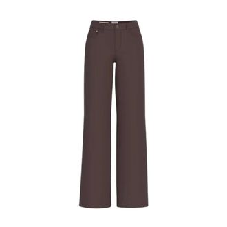Guess Femme, Pantalons, Brun, Taille: W28 Wide Pantalons