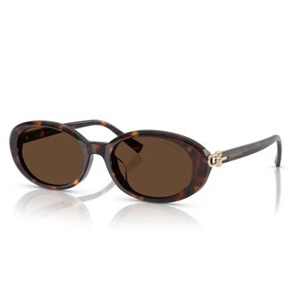 Tiffany & Co. Oval Sonnenbrille - - Accessories - Damen - Braun - 54 MM