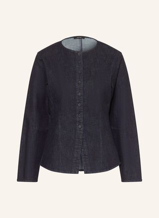 OPUS Jeansbluse Fartis blau