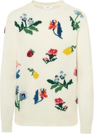 Malo Femme, Pulls, Multicolore, Taille: 40 FR En113 Girocollo