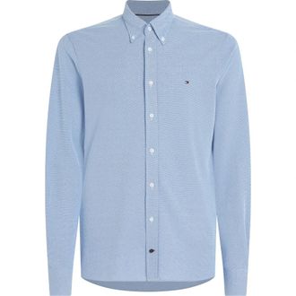 Tommy Hilfiger Mw0Mw318530Gy Casual Shirt - - Shirts - Herren - Blau - XL