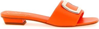 Roger Vivier Femme, Chaussures, Orange, Taille: 41 EU Belle Vivier Slides