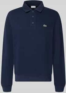 Lacoste Regular Fit Sweatshirt aus reiner Baumwolle