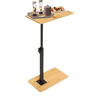 Generico Beistelltisch f&uuml;r Sofa, Tisch C, h&ouml;henverstellbar, Beistelltisch f&uuml;r Sofa, Beistelltisch f&uuml;r Wohnzimmer, Schlafzimmer, Badezimmer, Ablagetisch