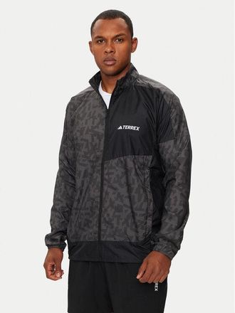 adidas Laufjacke Terrex Trail Running IN6726 Grau Regular Fit