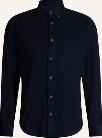Strellson Cordhemd Corey Regular Fit blau