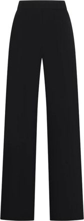 Blumarine Pant.lana P.stoffa - Femme - Pantalons - Noir - Taille: 36 FR