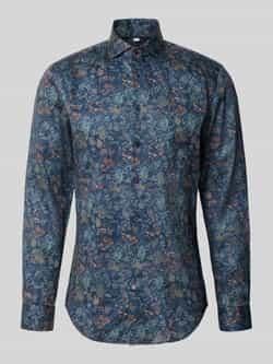 Jake*s Slim Fit Businesshemd aus reiner Baumwolle