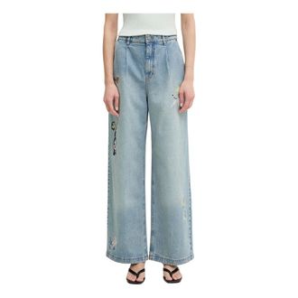 Munthe Brali Weite Jeans - - Jeans - Damen - Blau - M