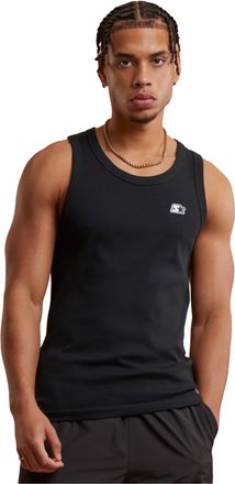 Starter Black Label Starter Rib Tank Top Black, L