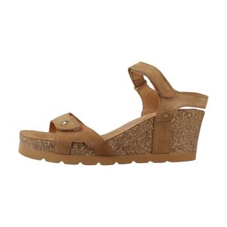 Panama Jack Femme, Chaussures, Brun, Taille: 39 EU Sandales Compens&eacute;es Plateforme