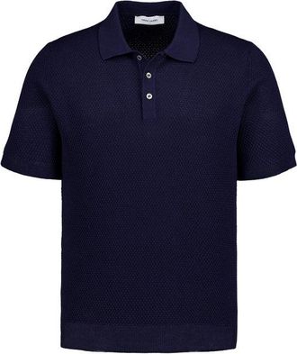 Gran Sasso Herren Polo-Shirt blau