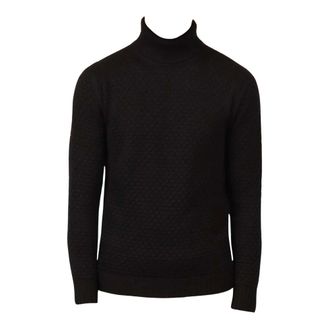 Rakk&igrave; Herren, Strickwaren, Schwarzk, LGr&ouml;&szlig;e