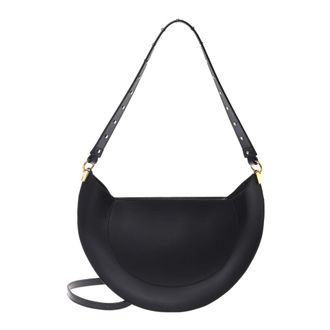 Baldinini Leder-Schultertasche - - Bags - Damen - Schwarzk - ONE SIZE