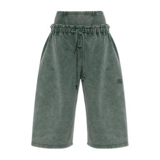 Charlotte Knowles Knwls, Femme, Pantalons, Vert, Taille: 38 FR Haze Sweat Shorts