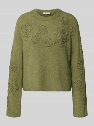 Moss Copenhagen Relaxed Fit Strickpullover mit Alpaka-Anteil Modell Miabelle Hope