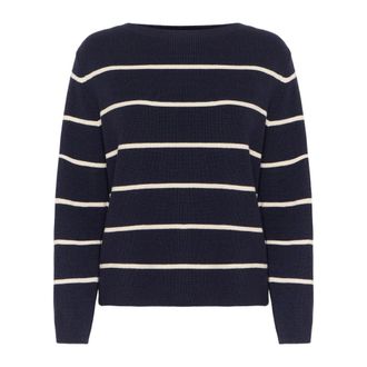 Ichi Ichi - Pull Ray&eacute; Total Eclipse Almond - Femme - Pulls - Multicolore - Taille: 40 FR