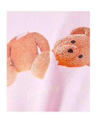 Palm Angels Bear Logo T-Shirt - Pink
