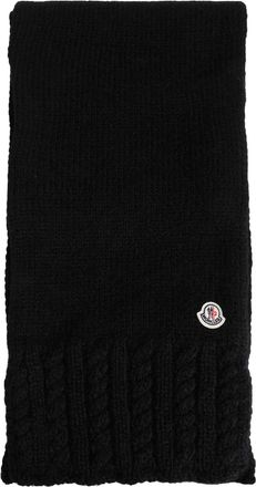 Moncler Alpaca Blend Knit Scarf