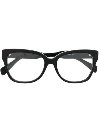 Michael Kors Eckige Palawan Brille - Schwarz