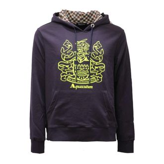 Aquascutum Herren, Sweatshirts & Hoodies, Blau, 2XLGröße