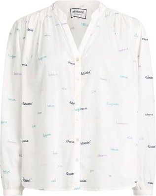 BERENICE Blouse &agrave; broderie en coton