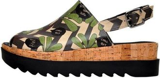 Dogo Damen Gigi Sandale mit Absatz, Mehrfarbig, 40 EU