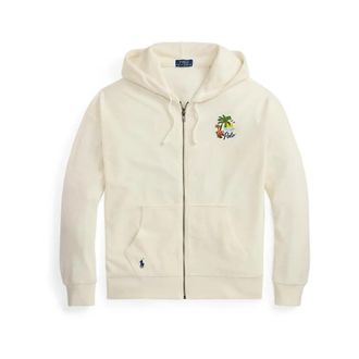 Polo Ralph Lauren Embroidered Hoodie - - Sweatshirts & Hoodies - Herren - Wei&szlig; - M