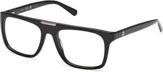 Guess Homme, Accessoires, Noir, Taille: 55 MM Square Optical Frame