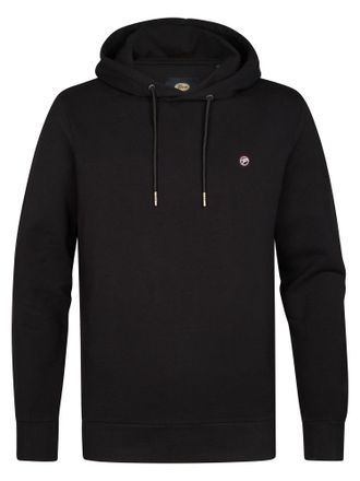 Petrol Industries Herren Kapuzenpullover - Sweatshirt Pullover Rundhals - Hoodie Mit Kapuze - Herrenbekleidung - Schwarz - XXXL