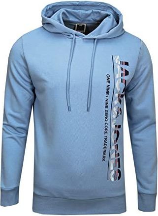 Jack & Jones Jcoretail Nov Ltn Sweat &agrave; capuche, pour homme, XL
