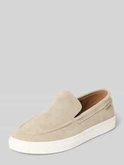 Poelman Loafer aus echtem Leder mit Logo-Detail