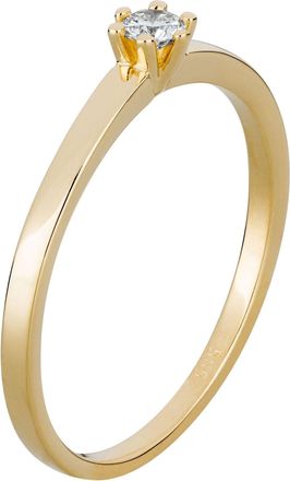 Orolino Ring Gold 585 mit nat&uuml;rlichem Brillant 0,10ct