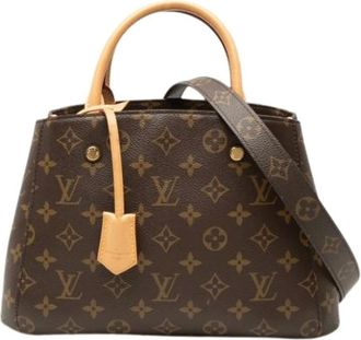 Louis Vuitton Pre-owned Montaigne BB - Femme - Pre-owned - Brun - Taille: ONE Size