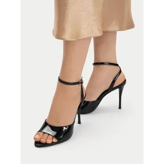 Eva Minge Sandalen Eva Minge EO-FLORA-LT1605-6 Schwarz