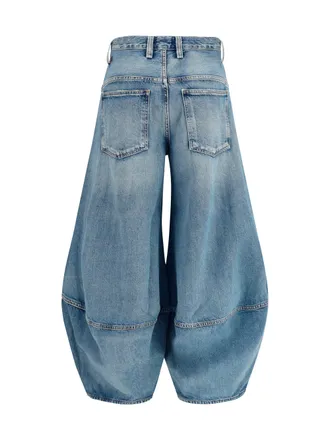 A Gold E Womens Jeans Lanterna Cotton Blue